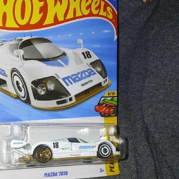 Toys | Mazda 787b White Diecast Hot Wheels Car | Poshmark